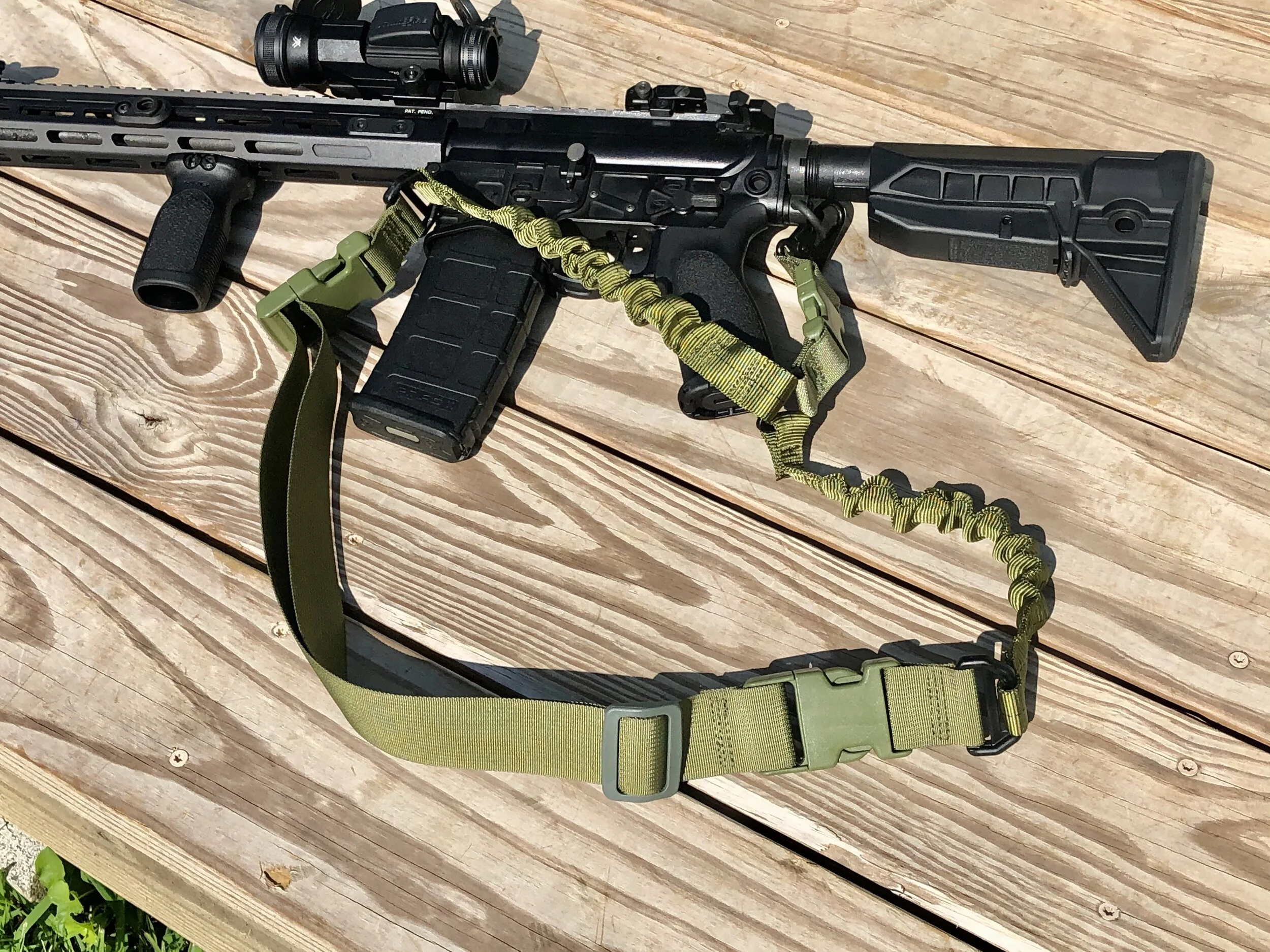 2-1 point convertible quick adjust rifle sling Multicam classic — Ten21 ...