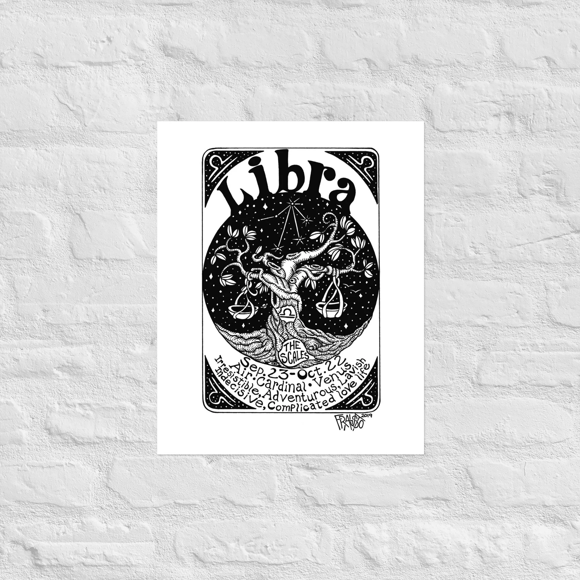 Libra Print — RICK FRAUSTO