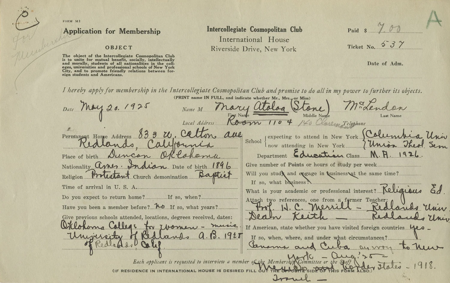 General 4 — HALL OF HISTORY