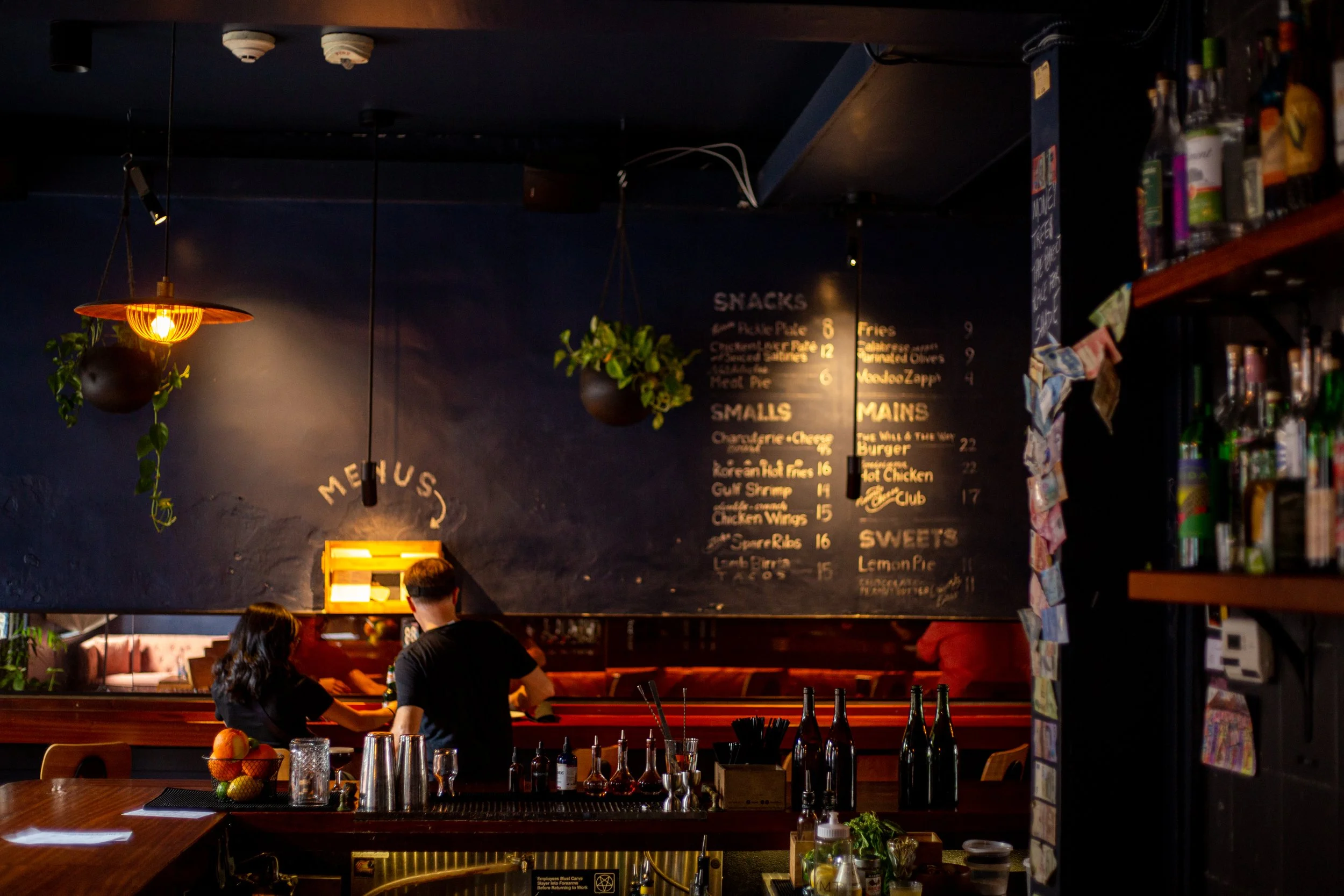 Menu — The Will & The Way