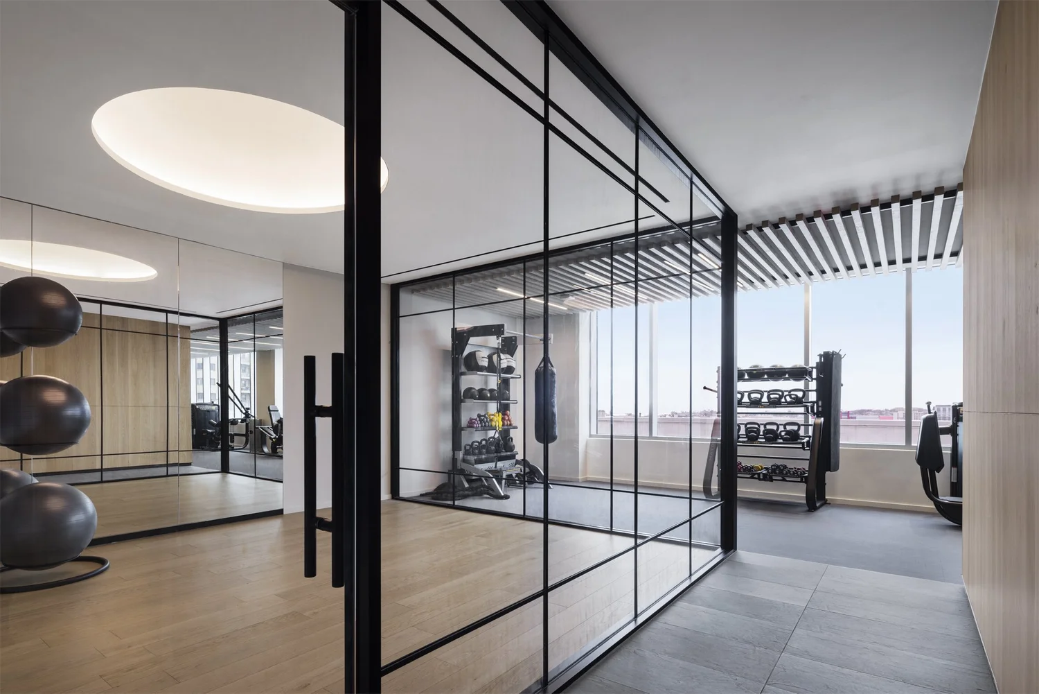 Tangram Hotel Fitness Center — JG Neukomm Architecture