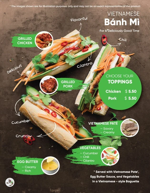 Menu — Viet's Pho