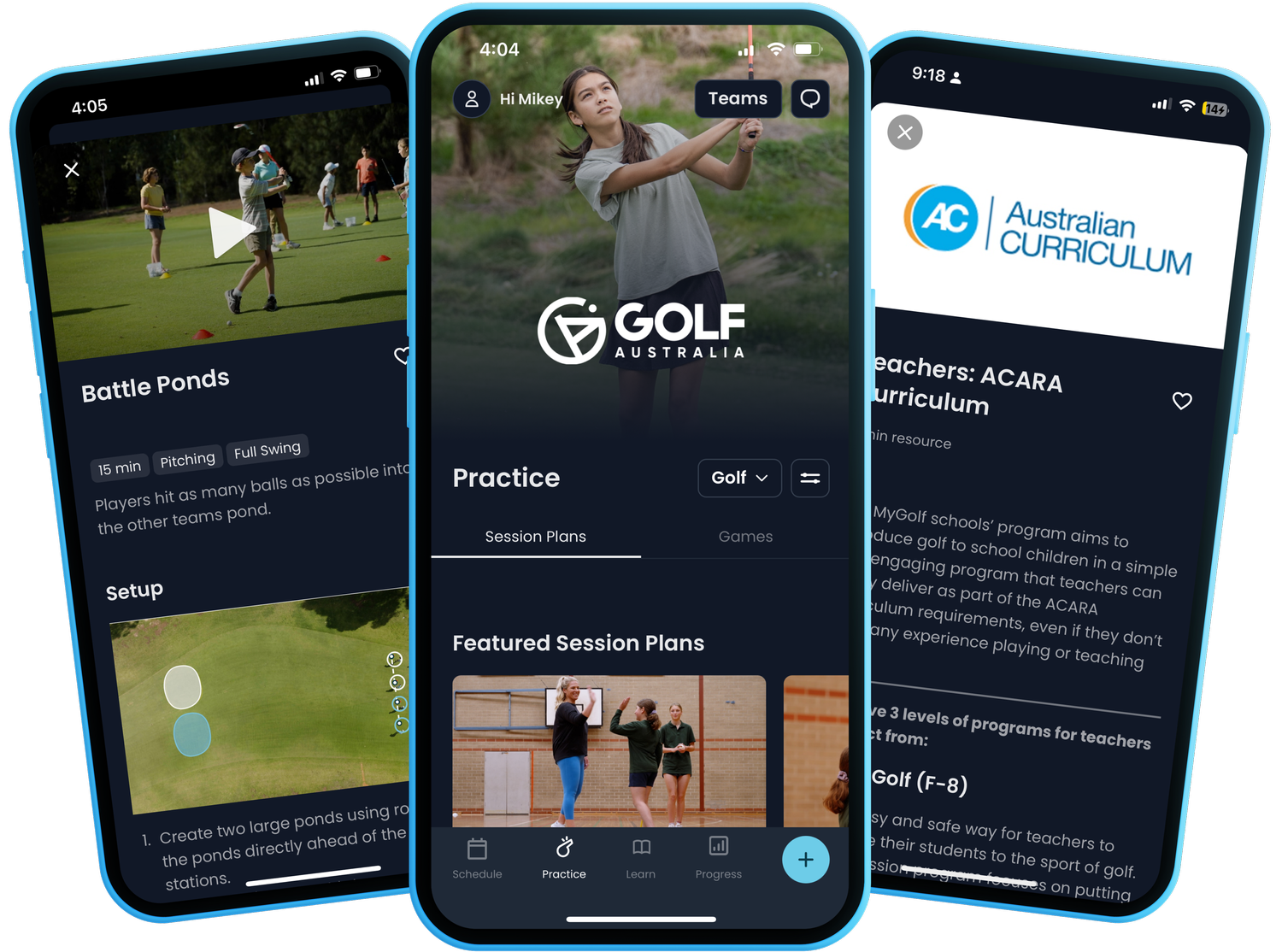 Golf AU — CoachMate