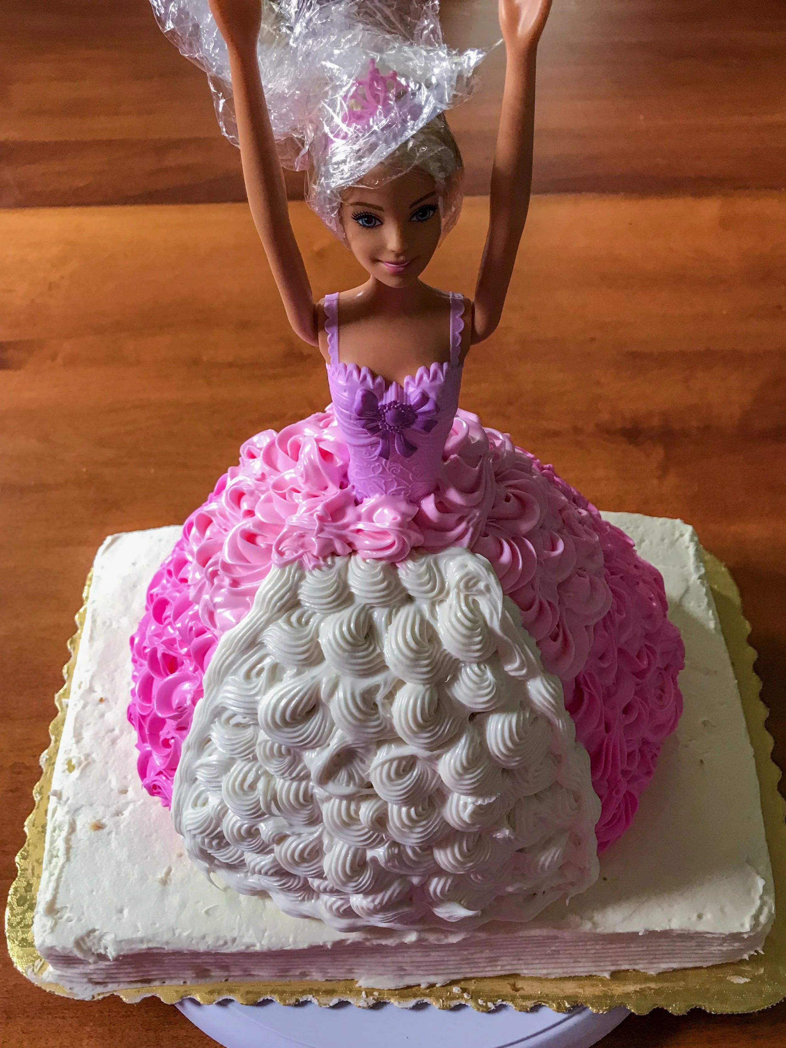 Craftin Nikki — DIY Barbie Doll Cake Tutorial by Craftin Nikki