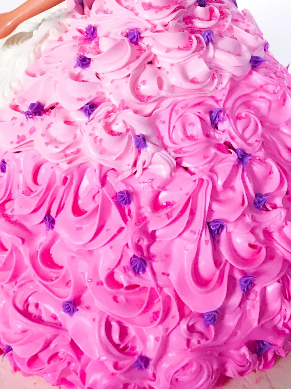 DIY Barbie Doll Cake Tutorial by Craftin Nikki