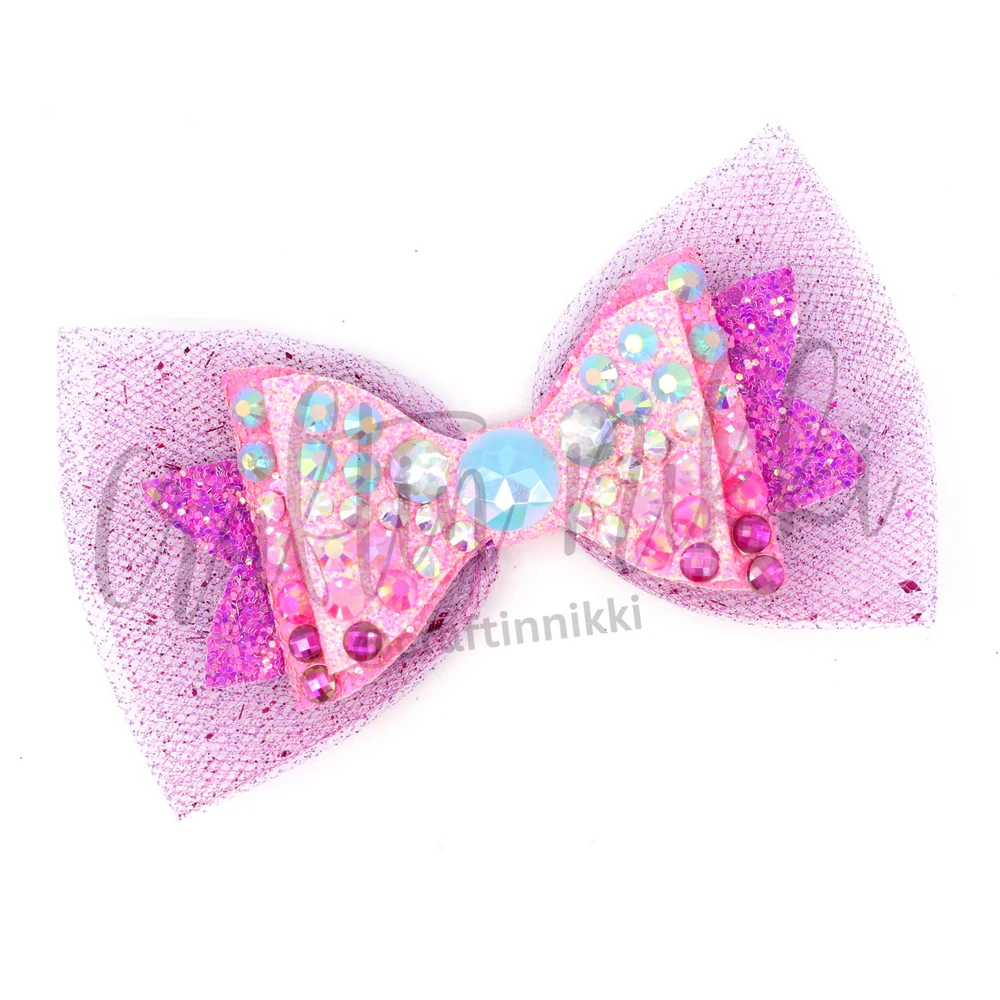 Who's Afraid TTPD Tortured Poet Cotton Fabric Hair Bow