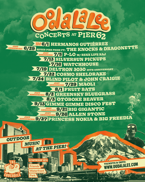 Oodalalee - Concerts at Pier 62 — The Crocodile