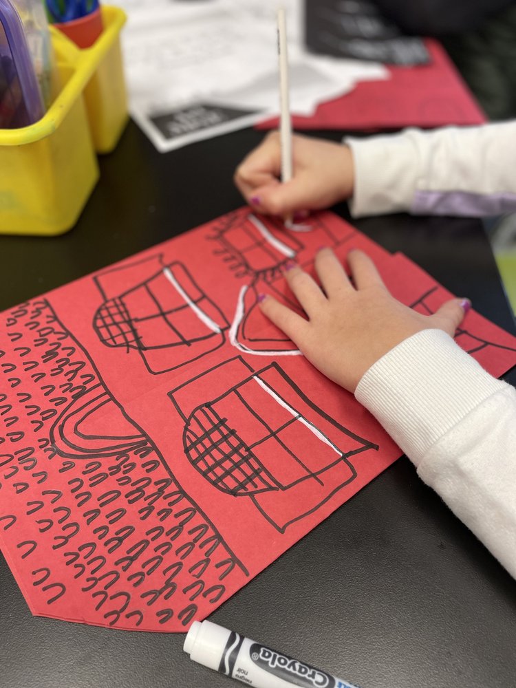 Home For the Holidays Art Lesson – Art With Mrs. E