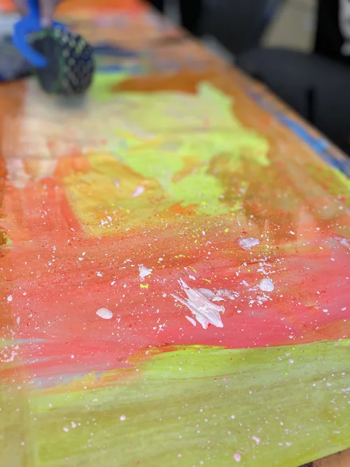 How to Make Painted Paper – Art With Mrs. E