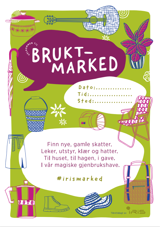 Iris Salten vil gjøre det enklere å arrangere bruktmarked — Gjenbruksuka