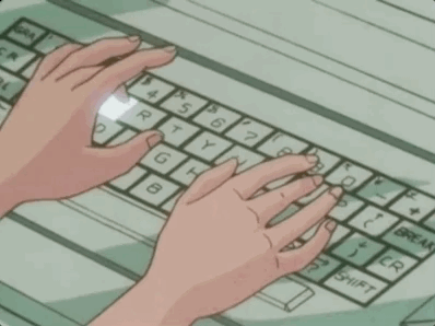 Computer Typing Gif
