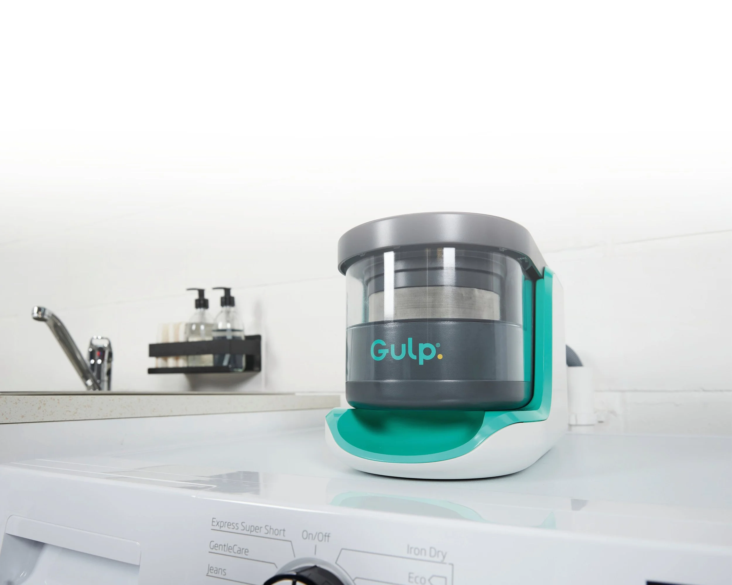 Gulp: a microfibre capture filter that works with your washing machine
