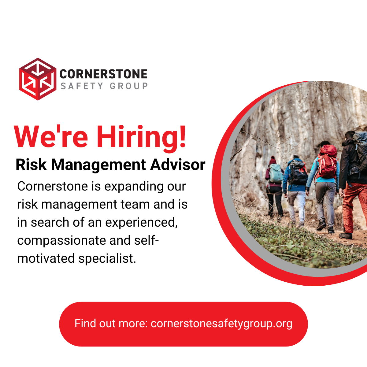 We’re Hiring! Risk Management Advisor — Cornerstone Safety Group We’re Hiring! Risk Management Advisor — Cornerstone Safety Group