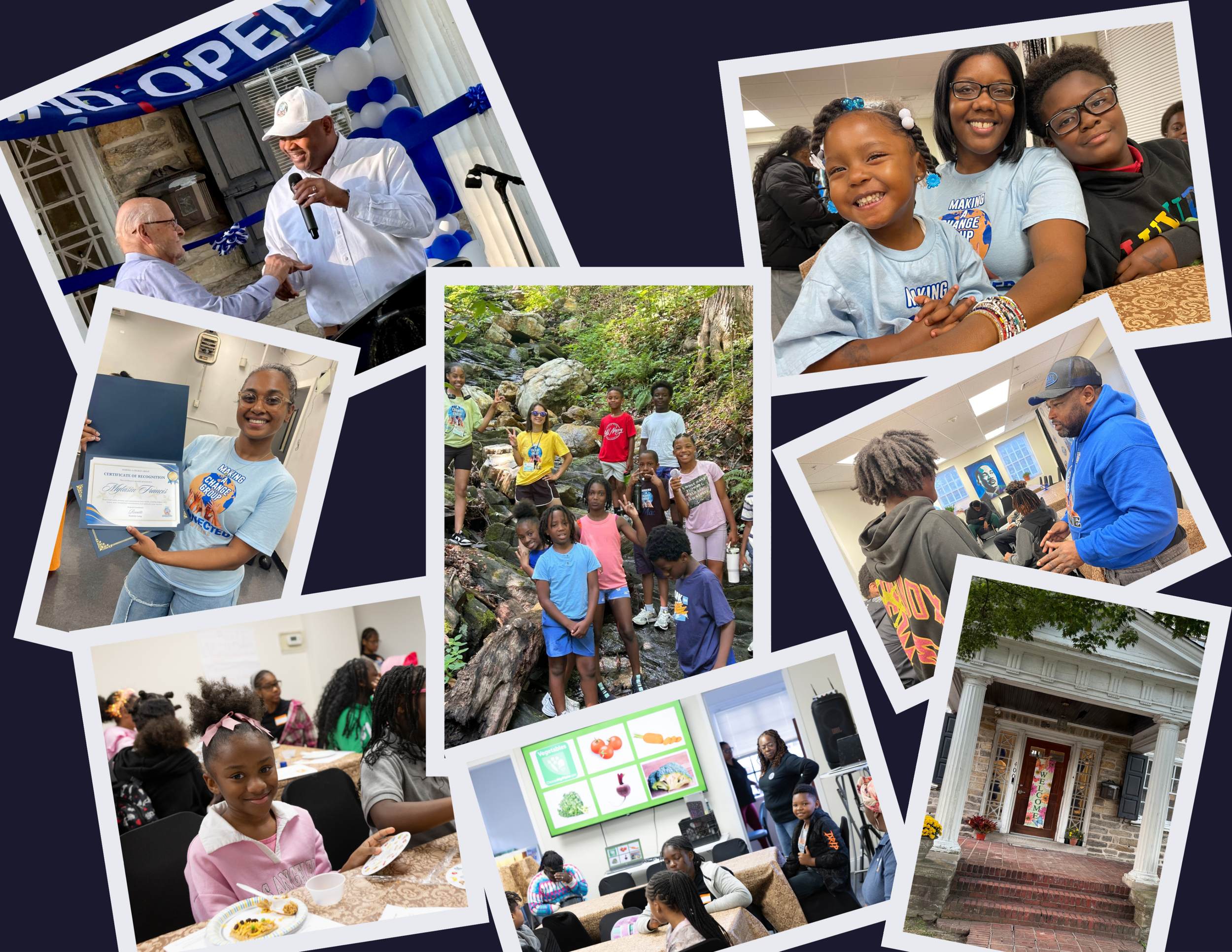 Year End Giving — Making a Change Group