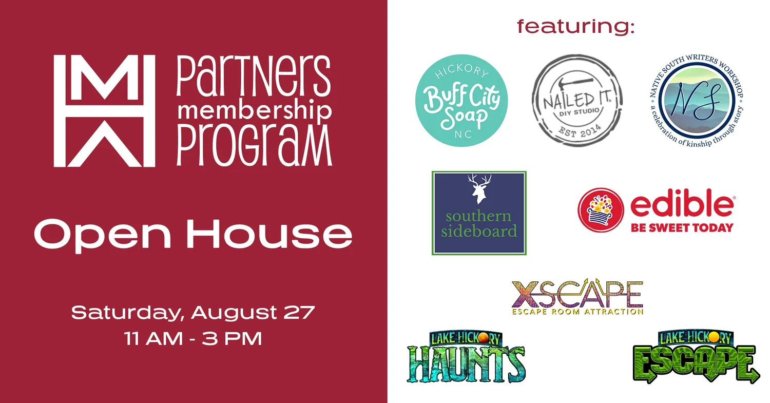 HMA Member Partners Open House — Hickory Museum of Art
