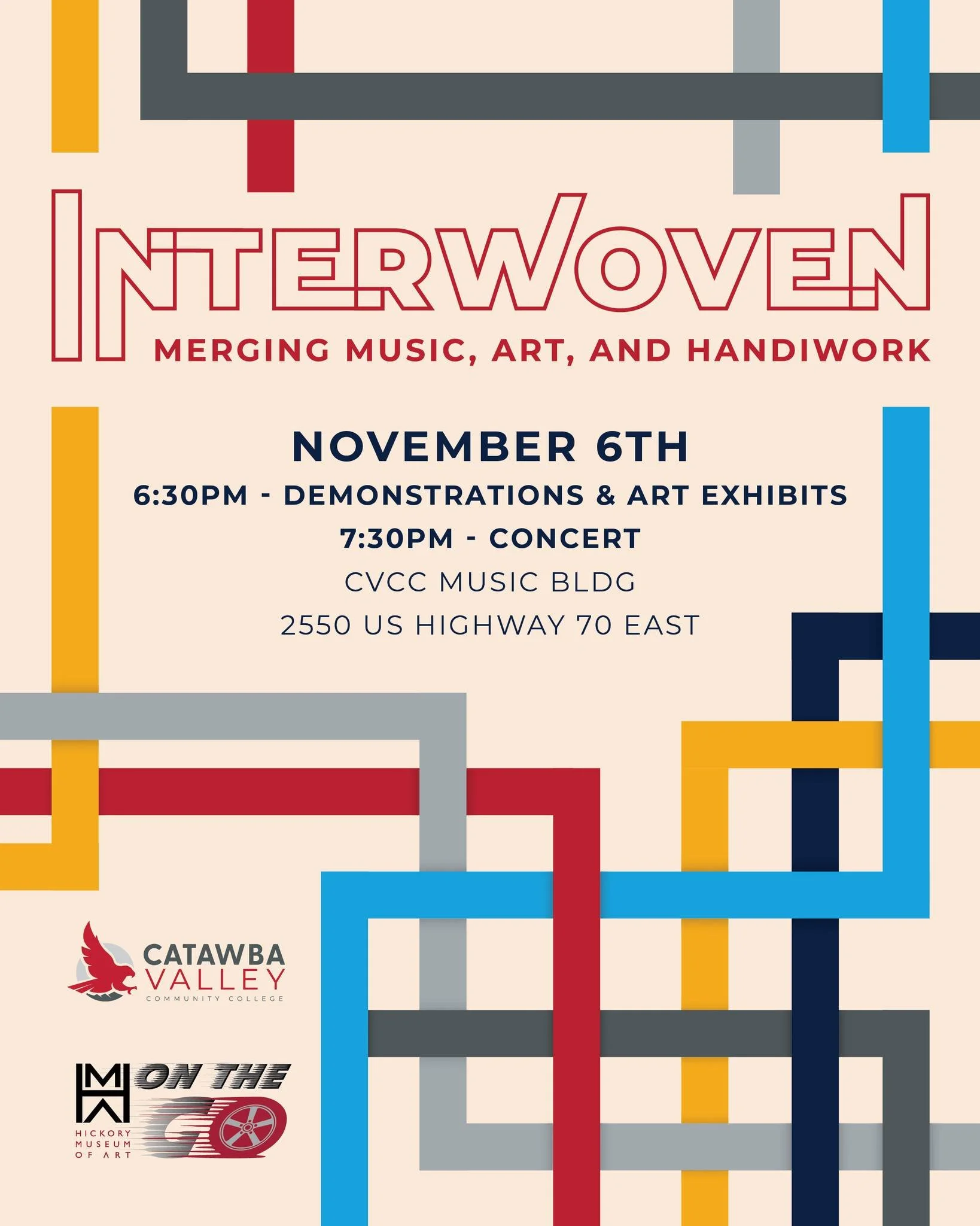 Interwoven: Music & Art — Hickory Museum of Art