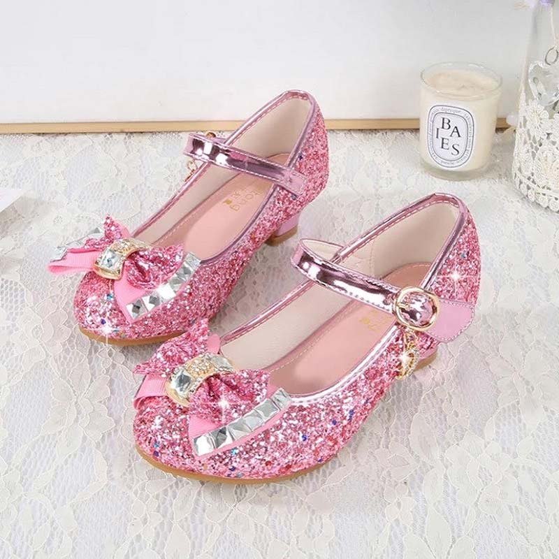 Sparkly Pink High Heels