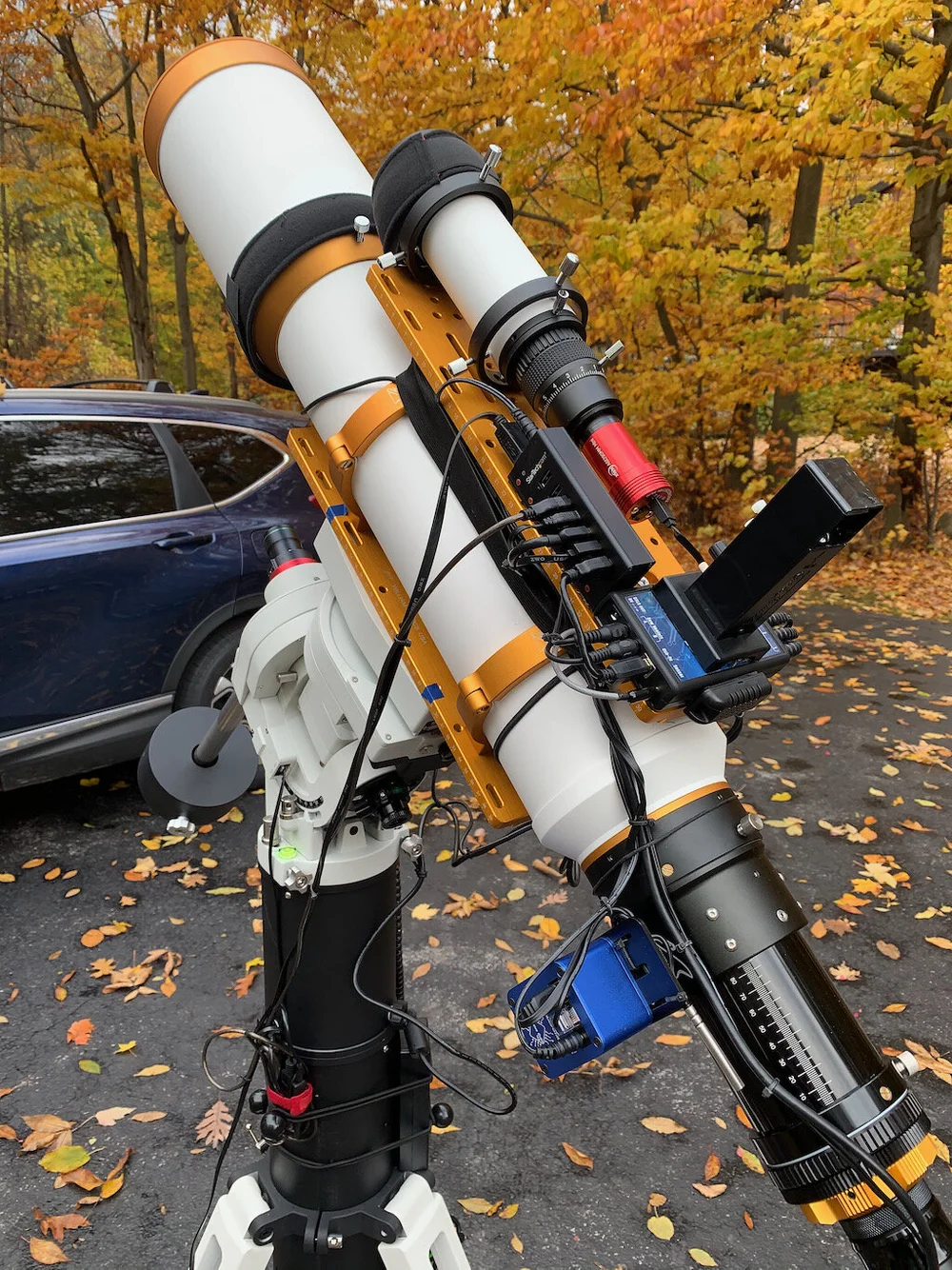 Messier 31 - The Andromeda Galaxy in LHaRGB - 6 hours — Cosgrove's Cosmos