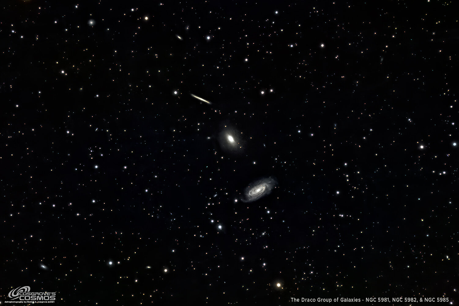 Revisiting the Draco Triplet: Shooting NGC 5981, NGC 5982, and NGC 5985 ...