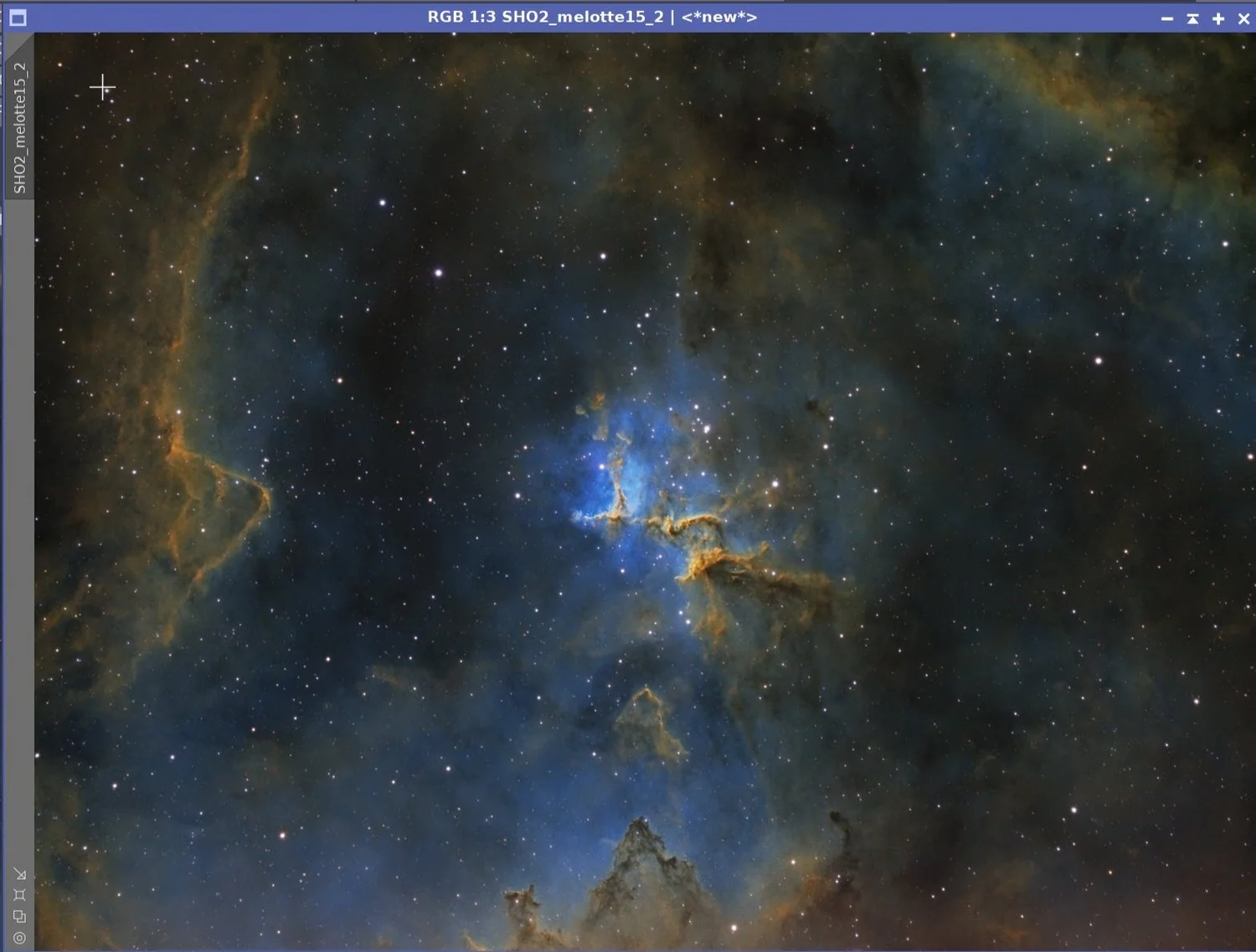Melotte 15 - The Heart of the Heart Nebula (IC 1805) - 5.5 hours of SHO ...