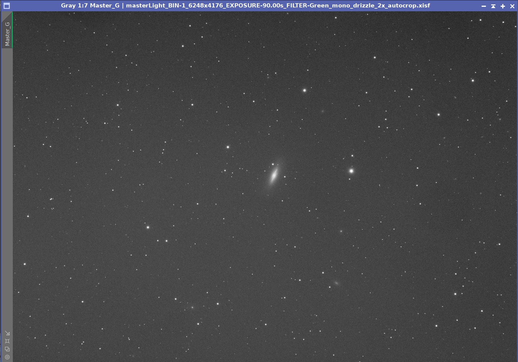 Messier 102 - The Spindle Galaxy - 2.0 Hrs in LRGB - Still Shooting ...