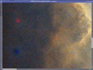 NGC 7822 - The Central Portion of the Question Mark Nebula (~14 hours ...