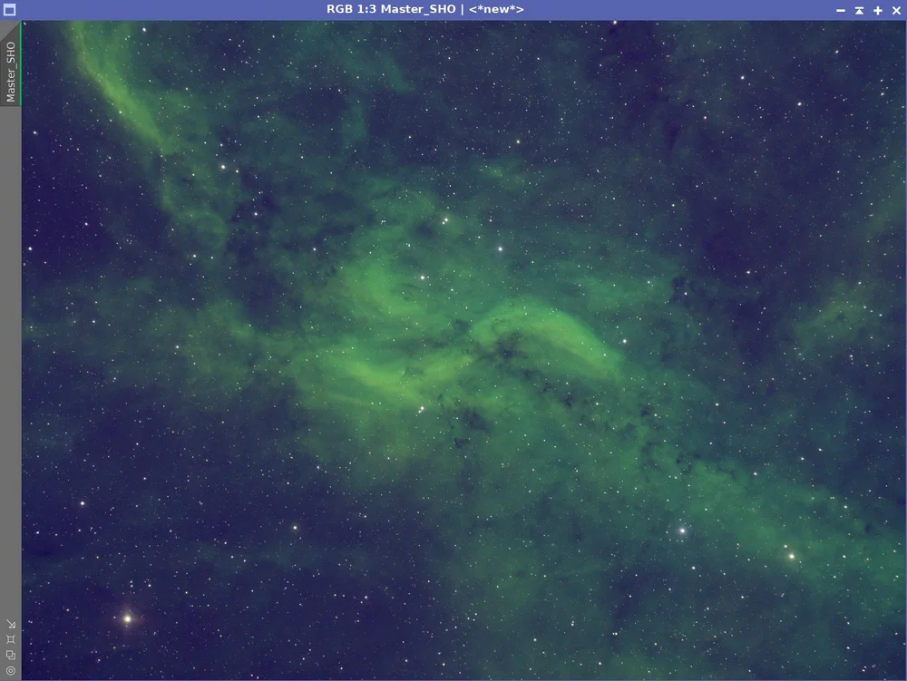 DWB 111/119 - A Reprocess of The Propeller Nebula - in SHO ~ 10 hours ...