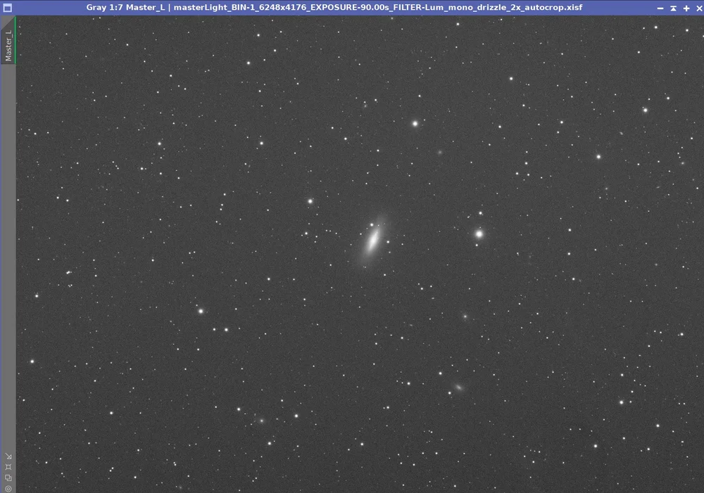 Messier 102 - The Spindle Galaxy - 2.0 Hrs in LRGB - Still Shooting ...