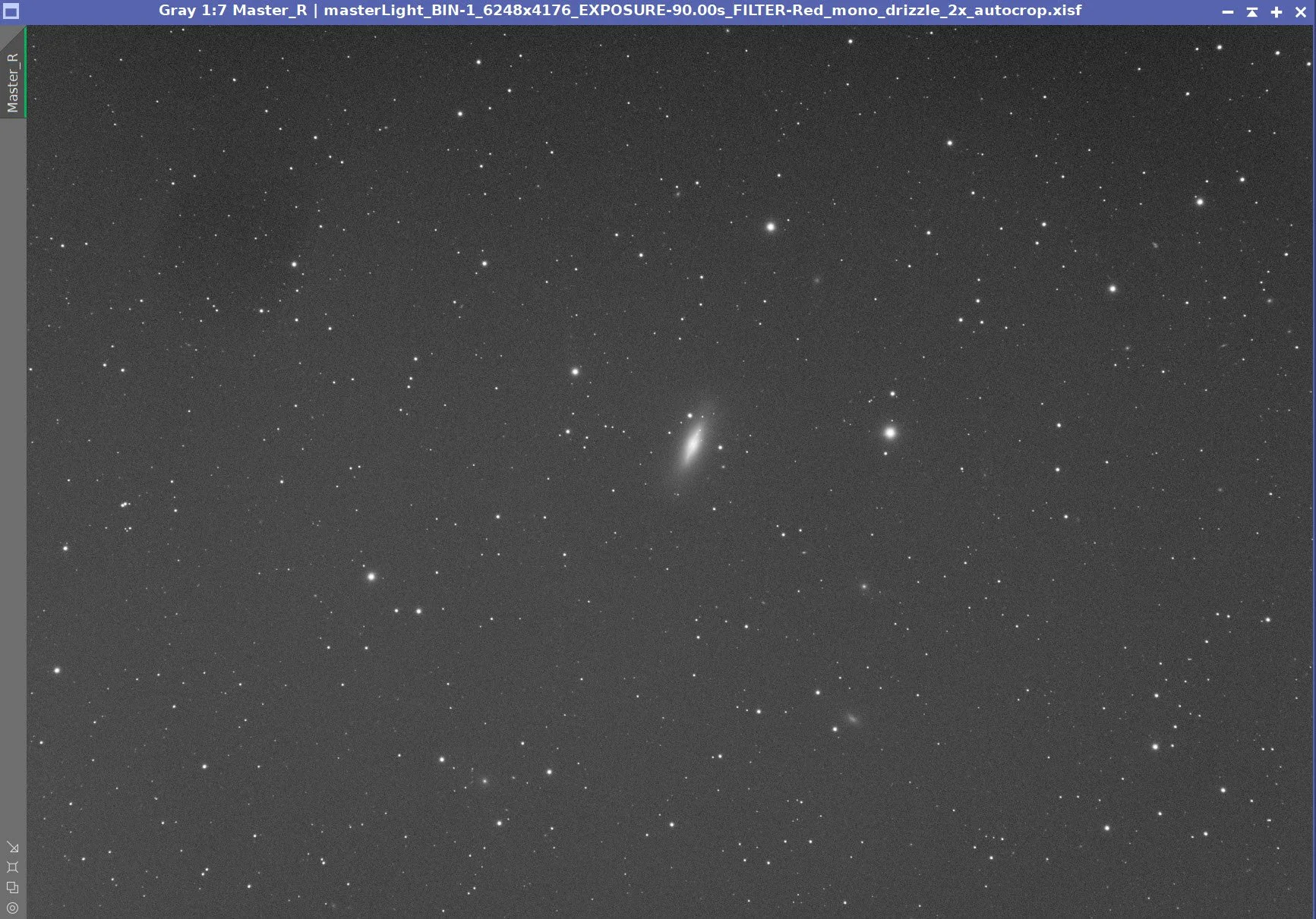 Messier 102 - The Spindle Galaxy - 2.0 Hrs in LRGB - Still Shooting ...
