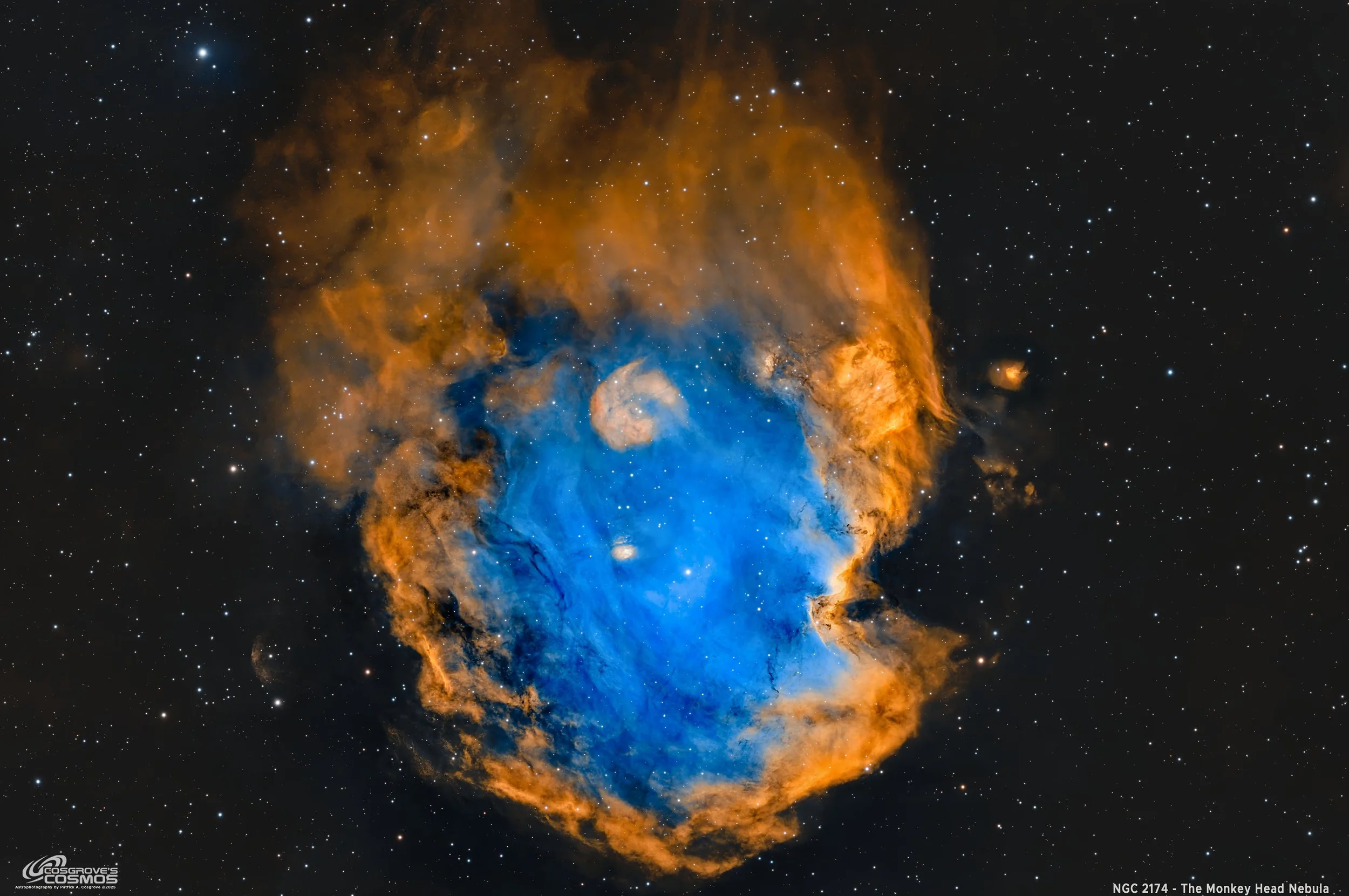 NGC 2174 - The Monkey Head Nebula - 5.1 hours SHO — Cosgrove's Cosmos