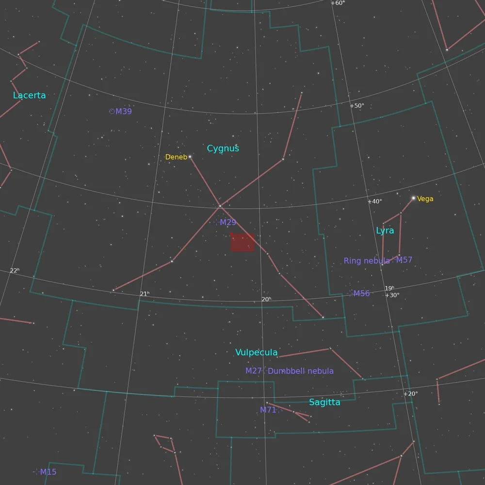 WR 134 - A Wolf-Rayet Star Region In Cygnus- 15.5 Hours in SHO ...