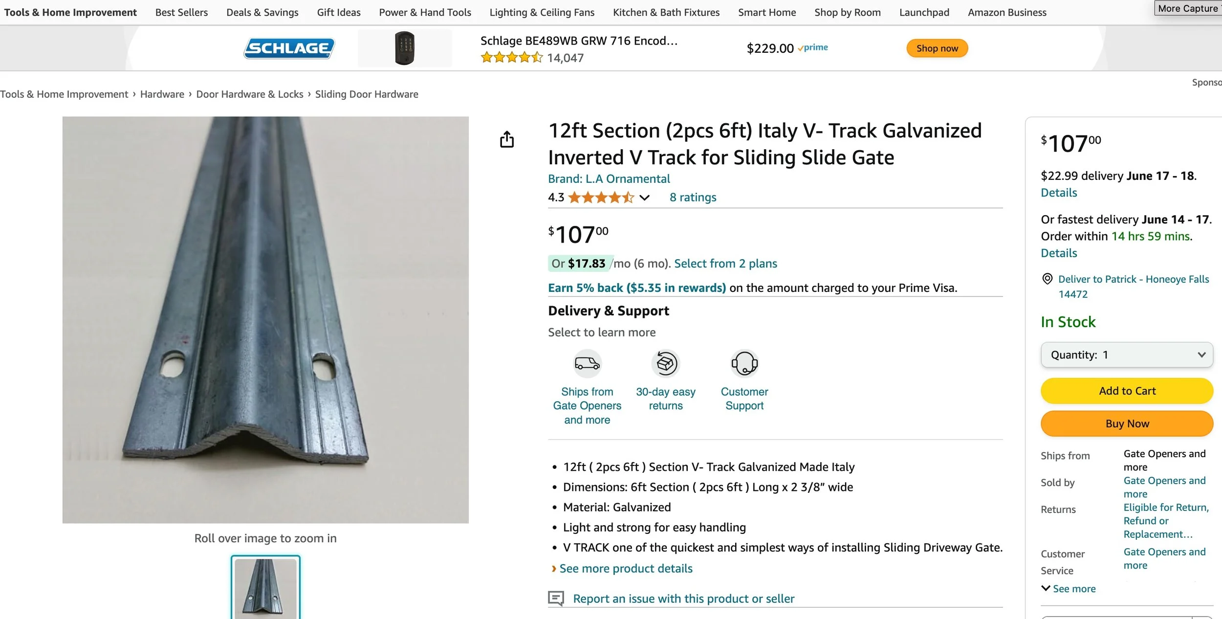Observatory Project: Final Roof Track System Hardware Selection ...