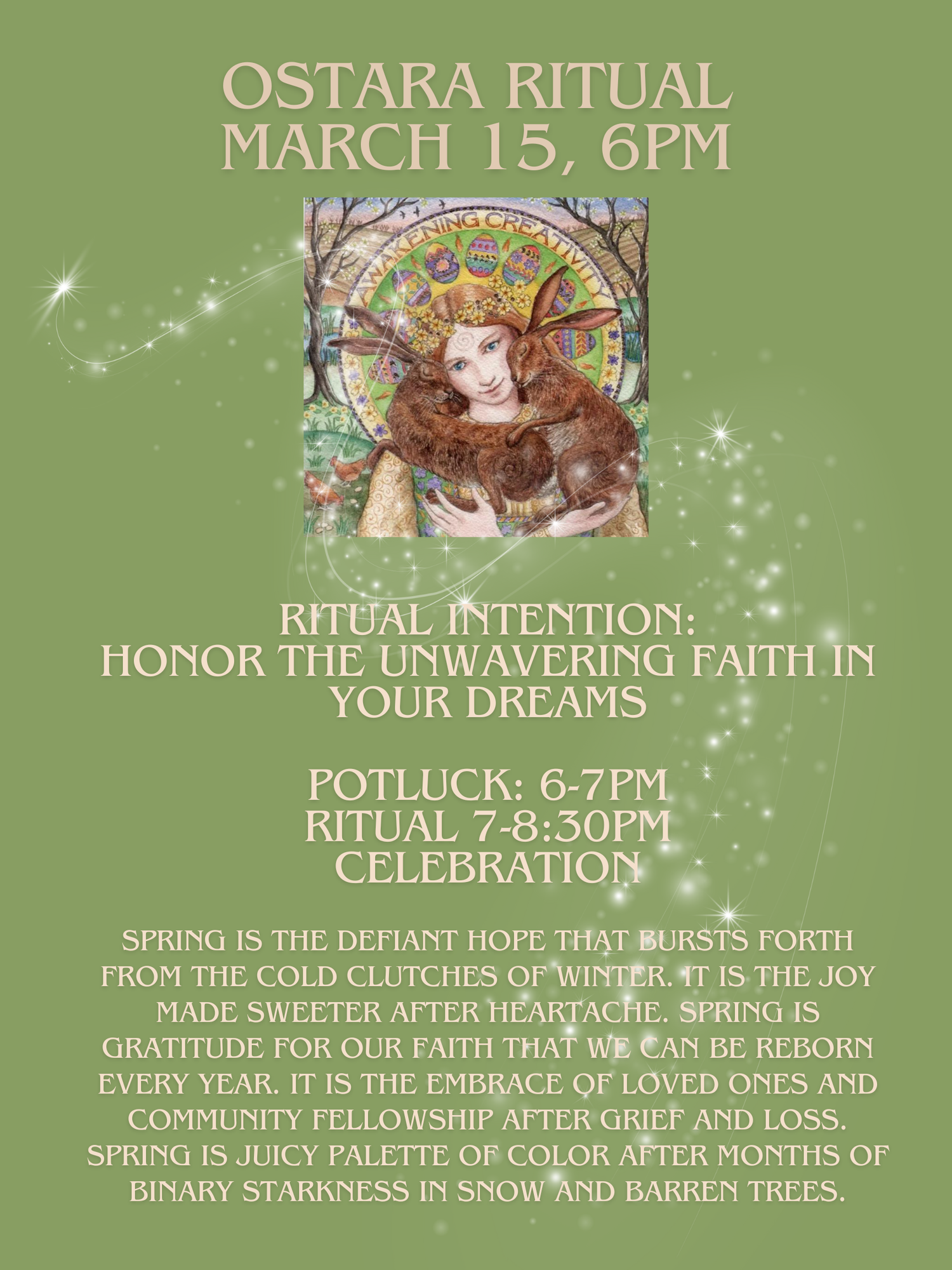 Ostara Circle — Jamie Della