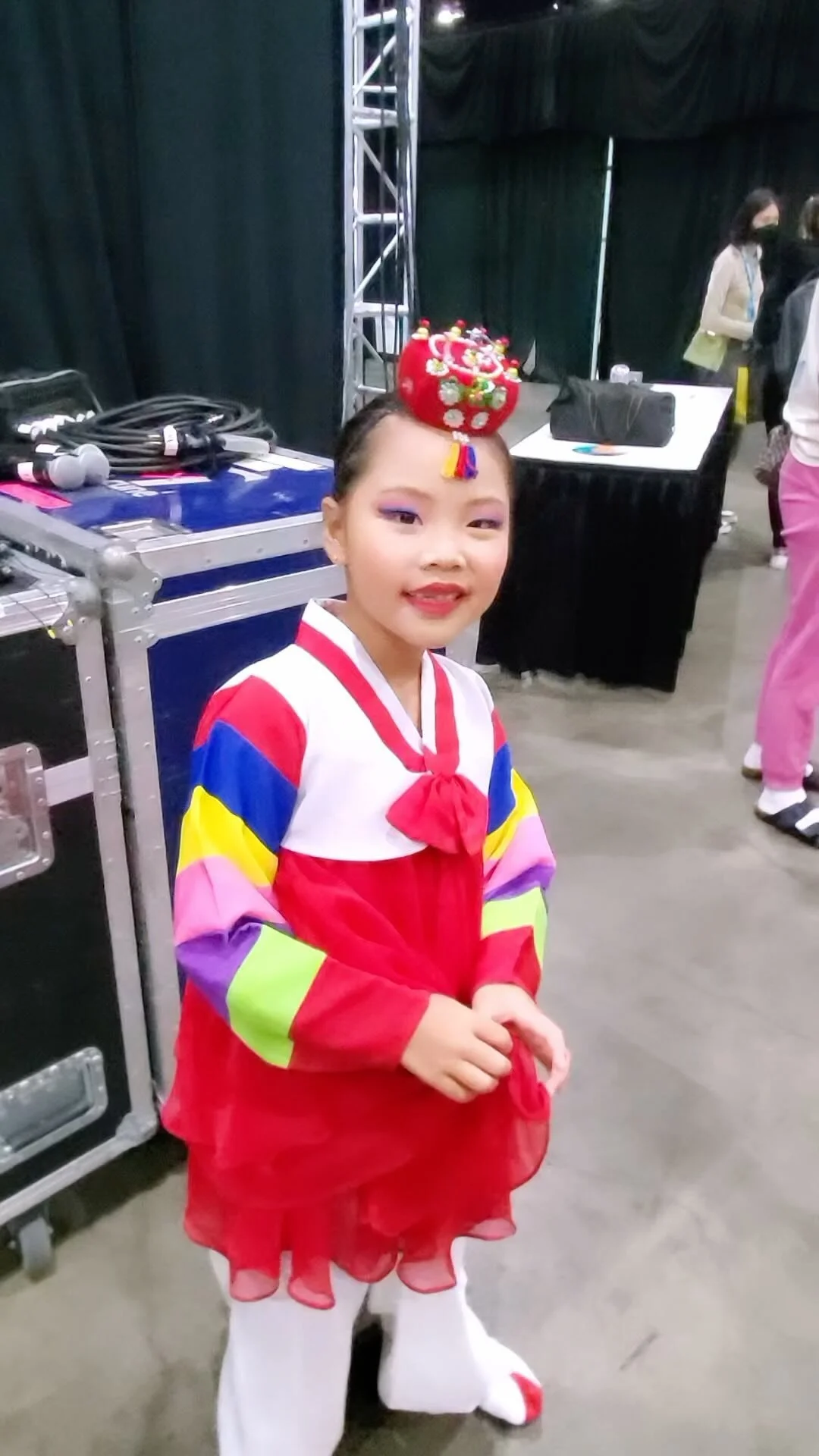 Korean traditional dance in Southern California Los Angeles Koreatown