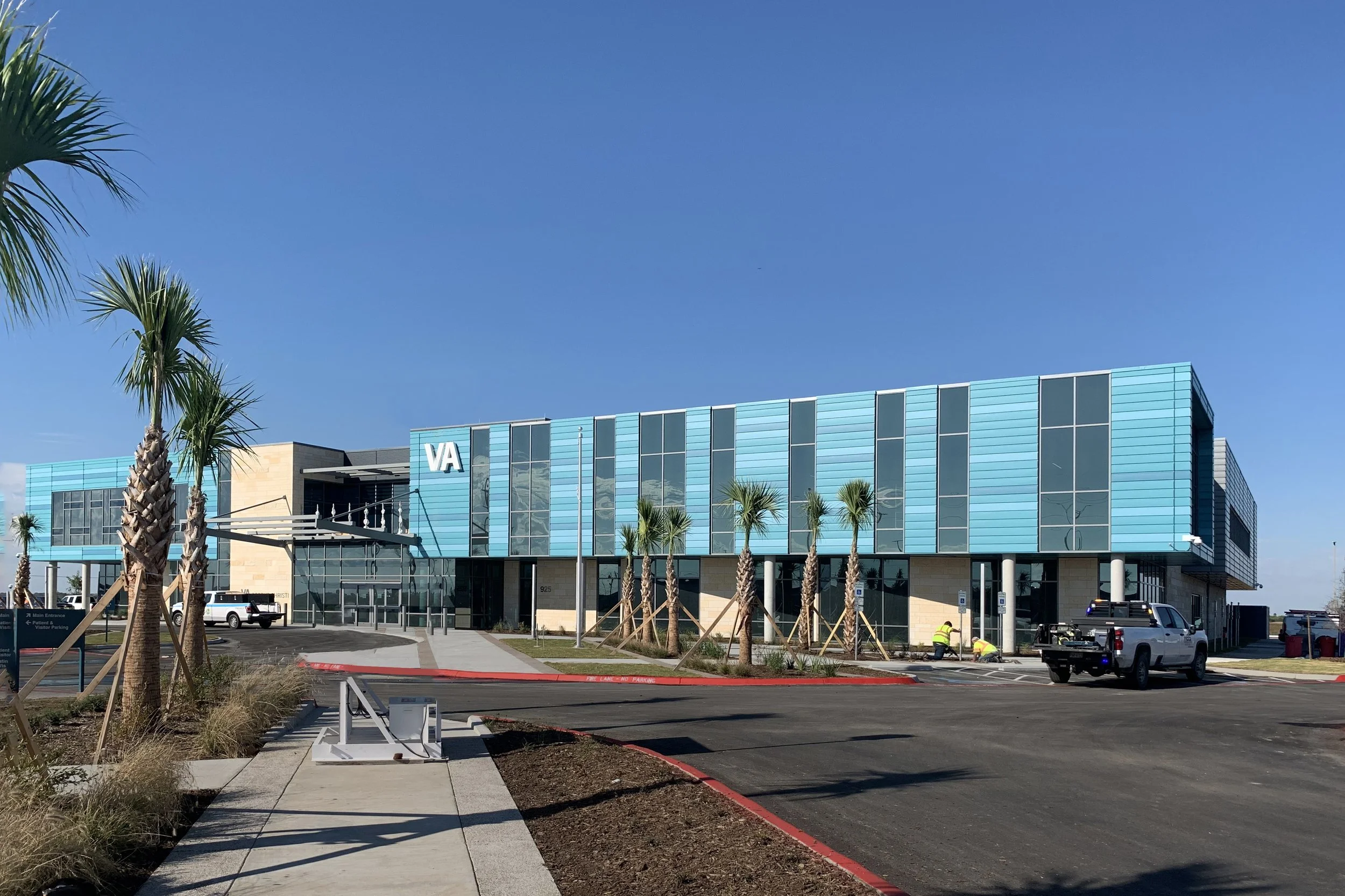 VA Corpus Christi, Texas. Healing Bay — DAU ARCHITECTS