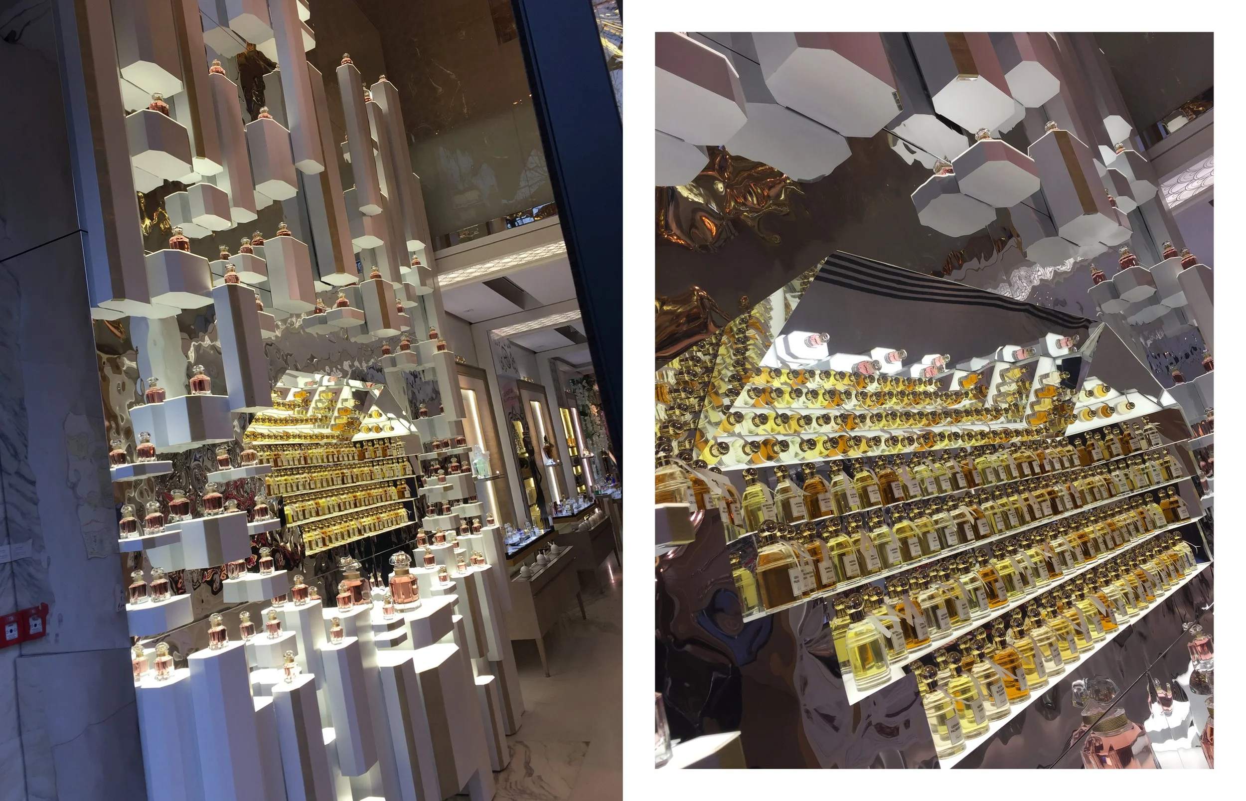 Guerlain Champs Élysées, perfume organ design — BuroNouvo