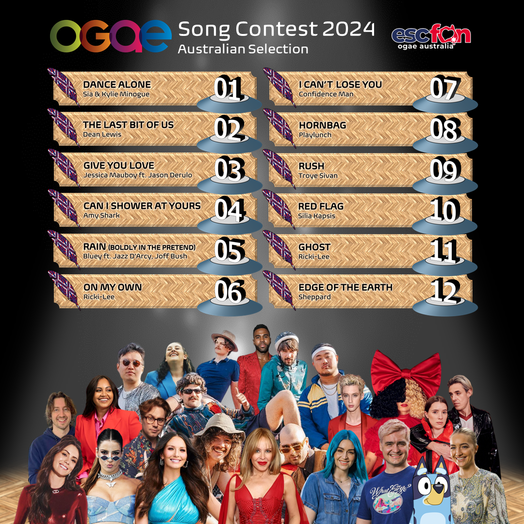 OGAE Song Contest 2024 - Australian National Selection — ESCFAN - OGAE ...