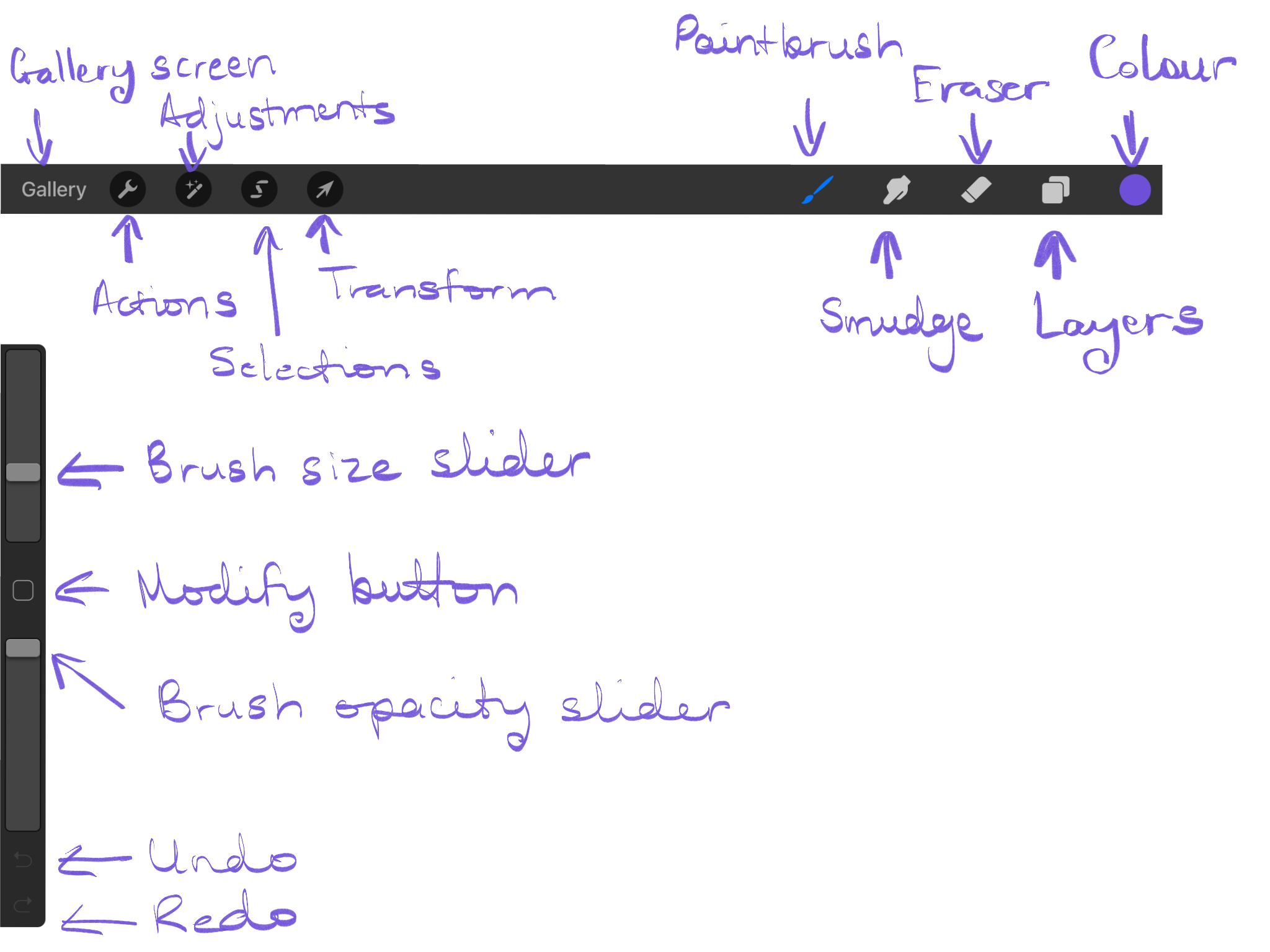 Procreate Tutorials: 1. Getting Started with Procreate — Megan Gardner ...
