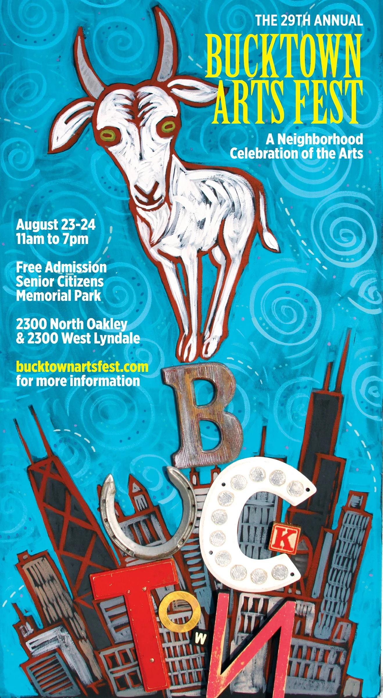 Poster — Bucktown Arts Fest