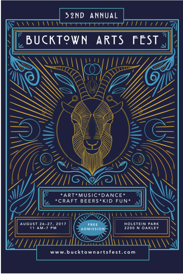 Poster — Bucktown Arts Fest