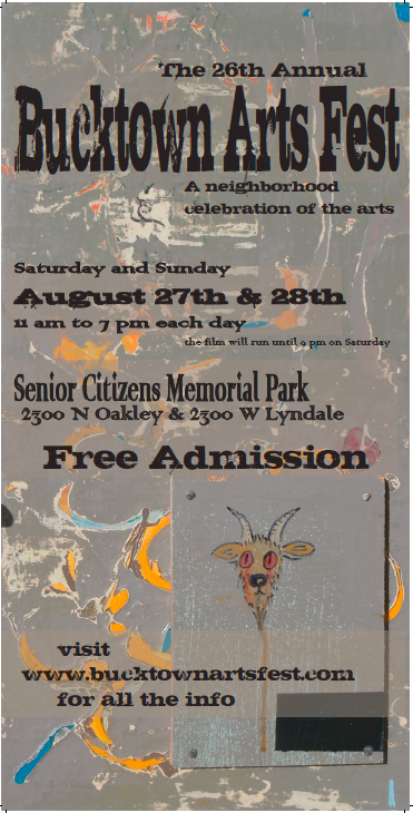 Poster — Bucktown Arts Fest
