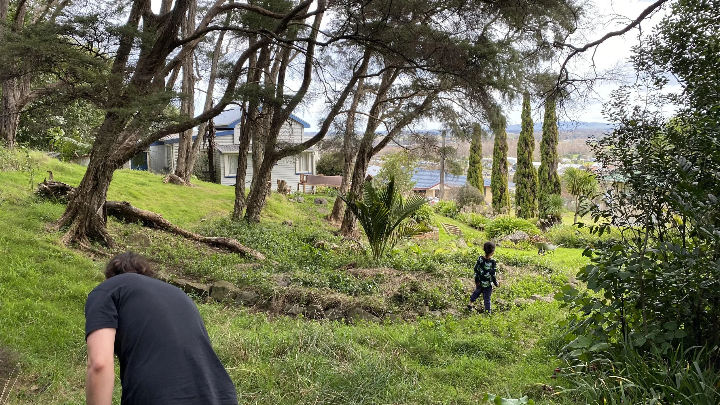 Whare at the base of the maunga — He Kapunga Oneone