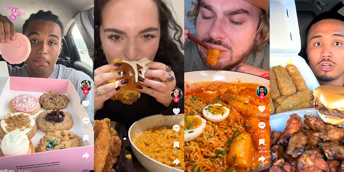 The Mukbang Epidemic | From Crumbl Cookie Hauls To 3000 Calorie ...