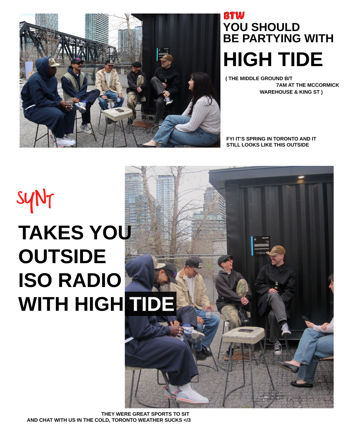 BTW: You Should Be Partying with High Tide — SEE YOU NEXT TUESDAY MEDIA