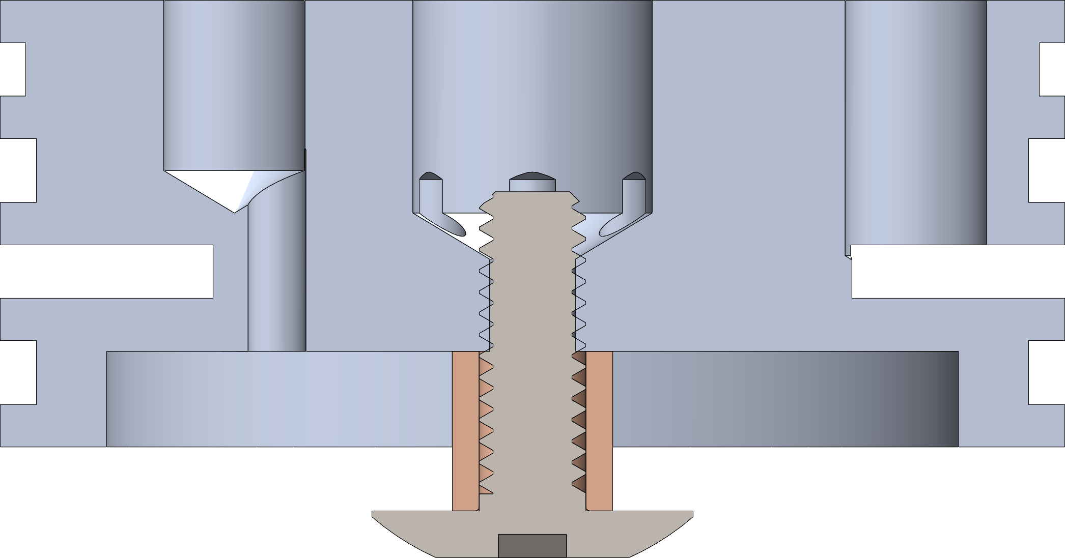 Thrust Chamber Assembly — Half Cat Rocketry