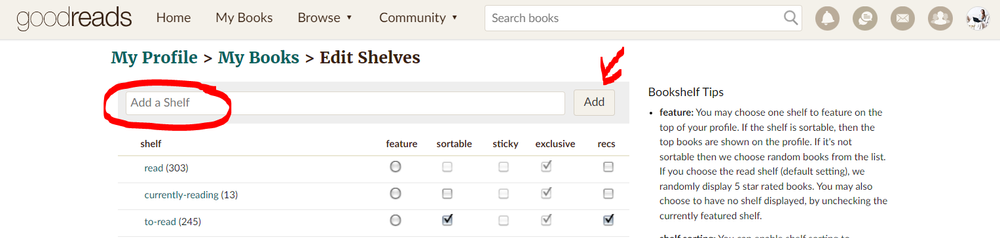 How to Create a ‘DNF’ Shelf on Your Goodreads Profile — Books Are My ...