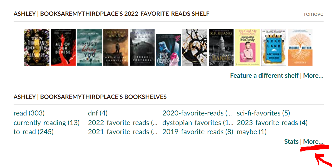How to Create a ‘DNF’ Shelf on Your Goodreads Profile — Books Are My Third Place