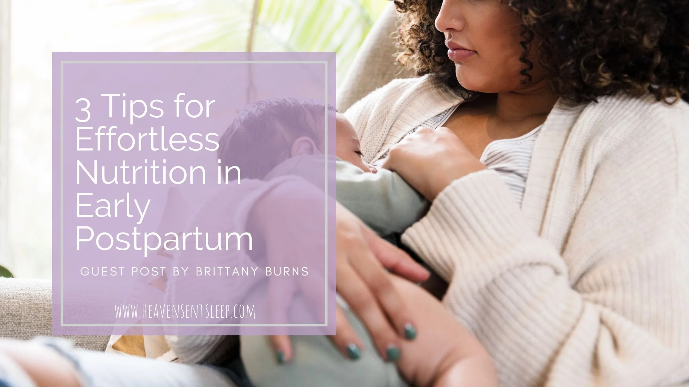 postpartum — Blog — Heaven Sent Sleep | Sleep Support for Tired Moms