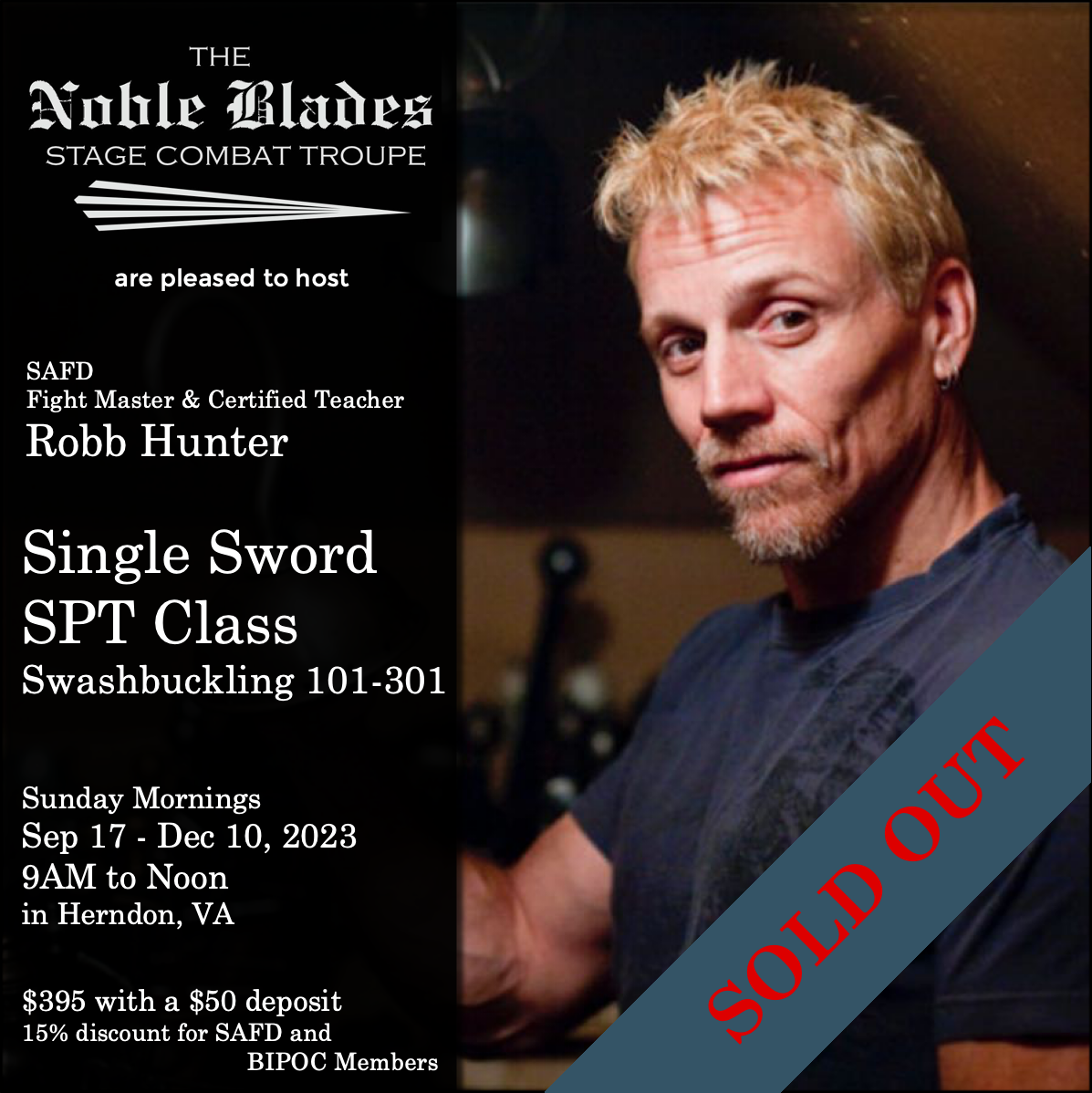 Classes and Trainings — The Noble Blades