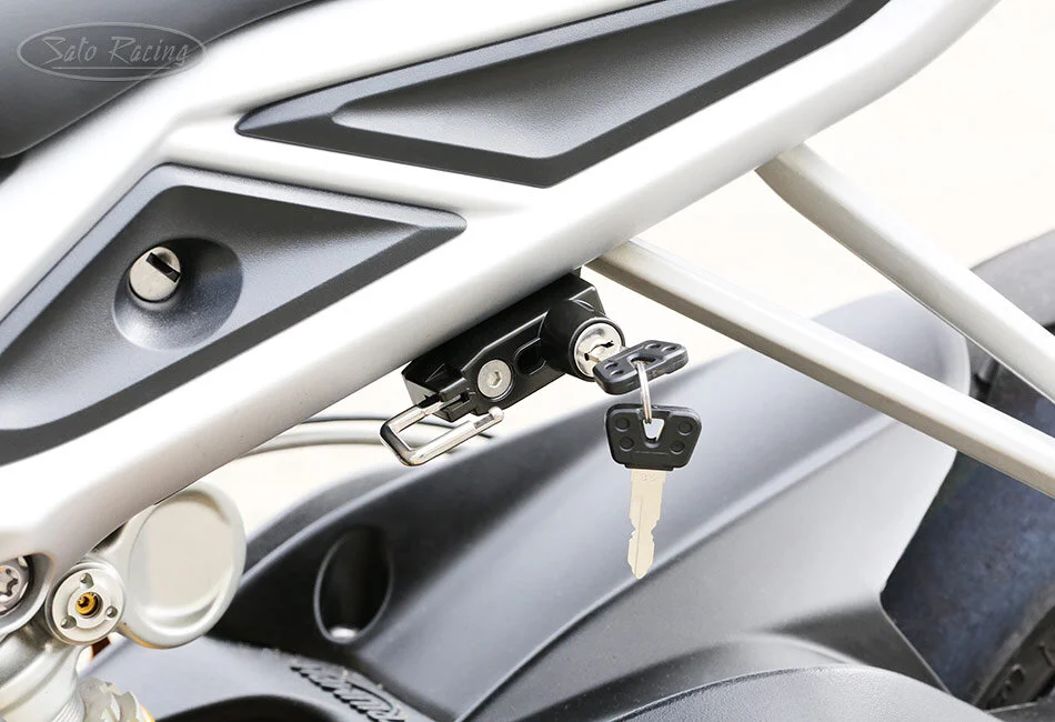 HELMET LOCK - Triumph Daytona / Street Triple 675/765 '13-'22 — Sato Racing